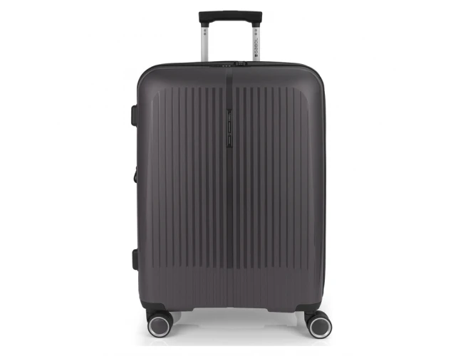 Gabol Brooklyn (16KG123946C) Srednji kofer proširivi metalik sivi