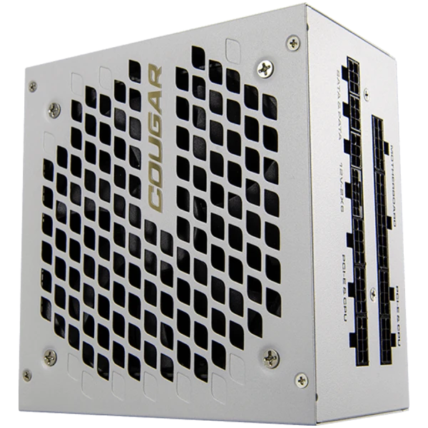 COUGAR GEXX2 1000 PSU,80 plus Gold, 1000W, Fully Modular, PCI-E 5.0 support, Color - WHITE ( GEX X2 1000 SNOW )