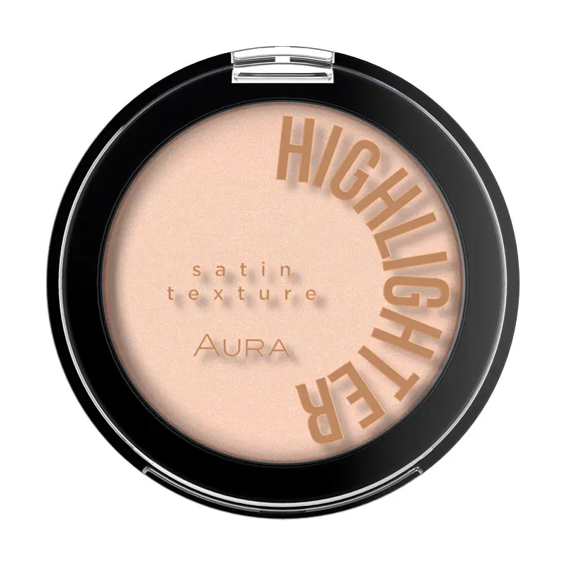 AURA Kompaktni prah visokog sjaja Glorious Cheeks Moonlight 220