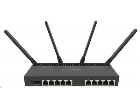 MIKROTIK (RB4011iGS+5HacQ2HnD-IN) RB4011, RouterOS L5, ruter
