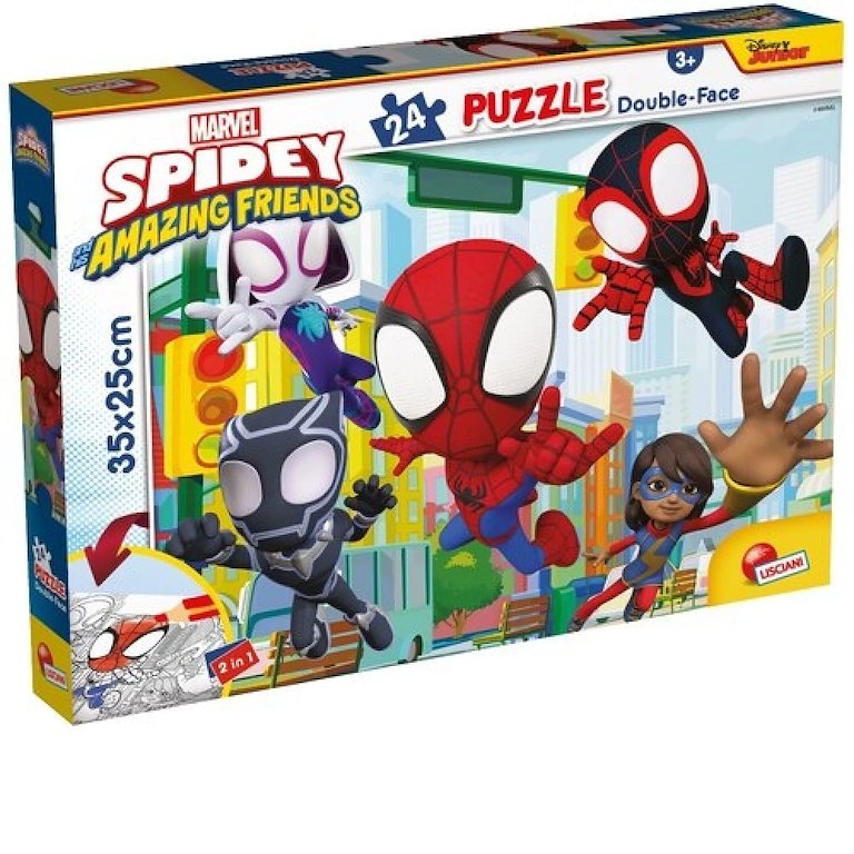 Puzle 1/24 2u1 Spiderman 99603