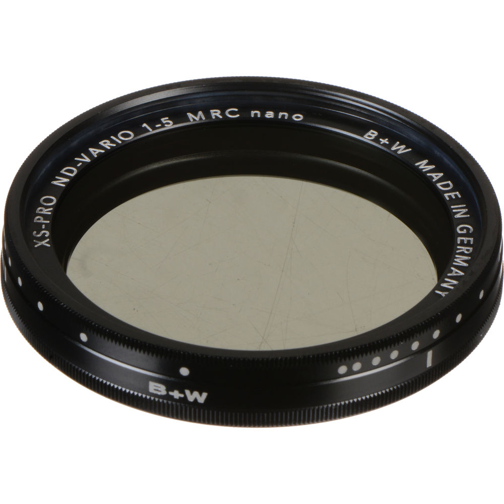 Schneider B+W 77mm XS-Pro Digital ND Vario MRC-Nano VND Filter (1 to 5-Stop) 1072522