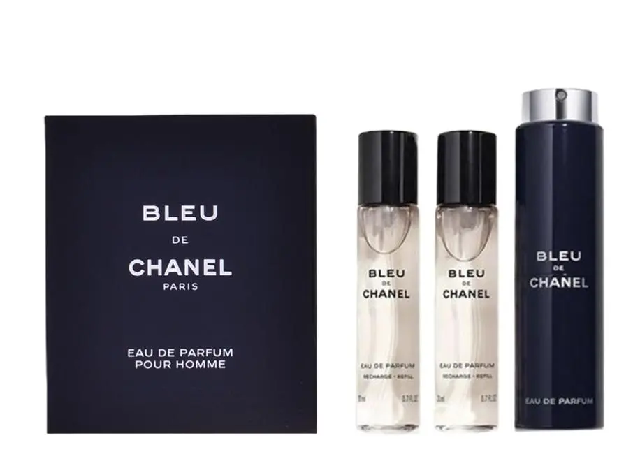 Chanel Bleu de Chanel EDP Travel Spray Refills 3 x 20ml