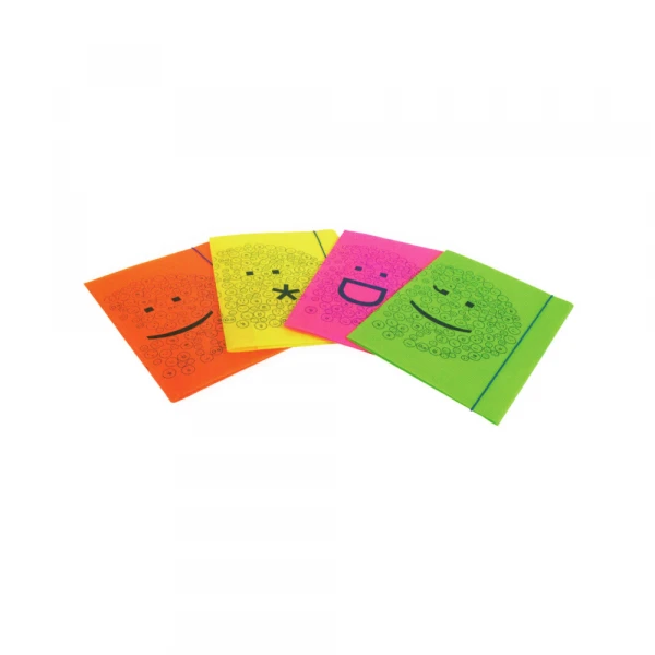 Fascikla sa gumicom Fellowes Shock&Smile miks boja 0207001