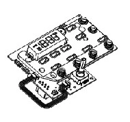 PROGRAMATOR ELECTROLUX AEG ZANUSSI PCB MODUL NEKONFIGURISAN 4055534467 - 4055534467
