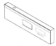 MS ELECTROLUX AEG ZANUSSI PRENJA MASKA KONTROLNA TOUCH KONTROLA SENZOR 1174349314 - 1174349314/8088537041
