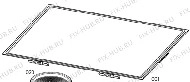 STE ELECTROLUX AEG ZANUSSI STAKLOKERAMIK GLASS PLOCA 140047017011- RRR - 140047017011/5551121824- RRR