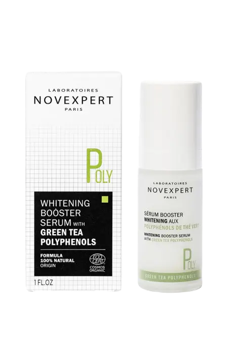 Novexpert Posvetljujući booster serum sa polifenolima zelenog čaja, 30 ml