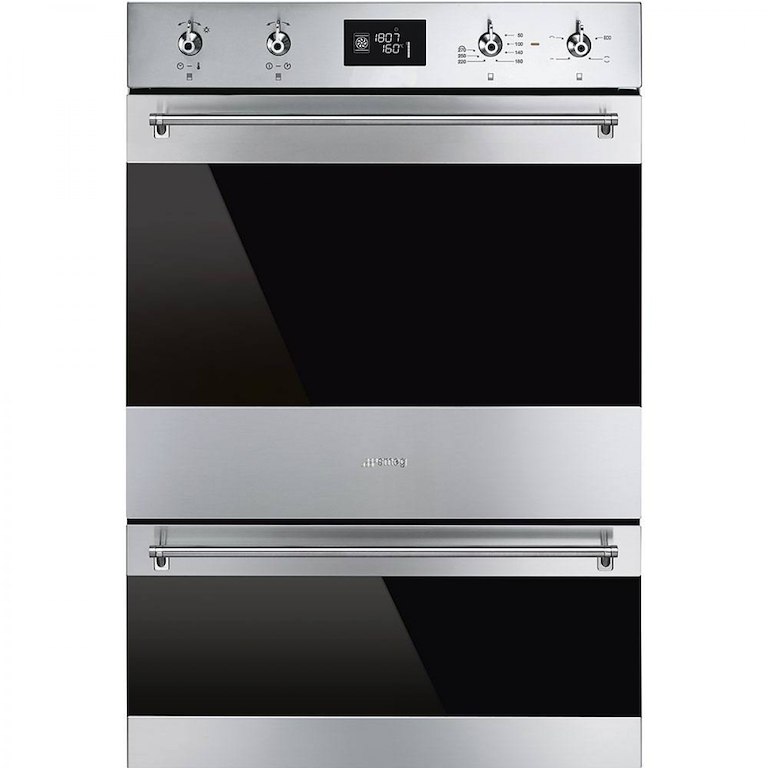 Smeg DOSP6390X ugradna dvostruka termoventilirajuća rerna