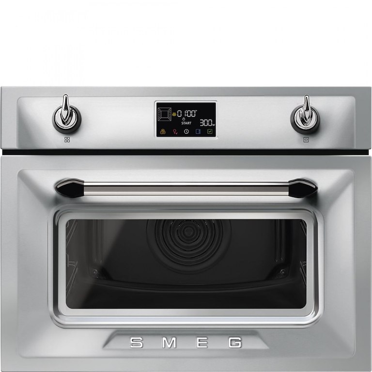 Smeg SO4902M1X ugradna mikrotalasna rerna