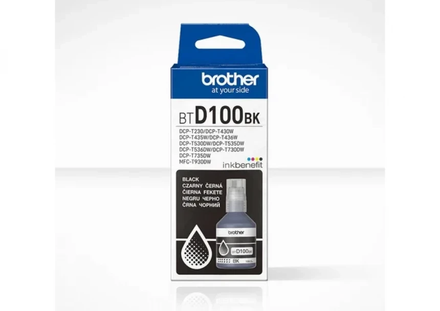 Kertridž Brother BTD100BK Ink bočica Black 7.5K