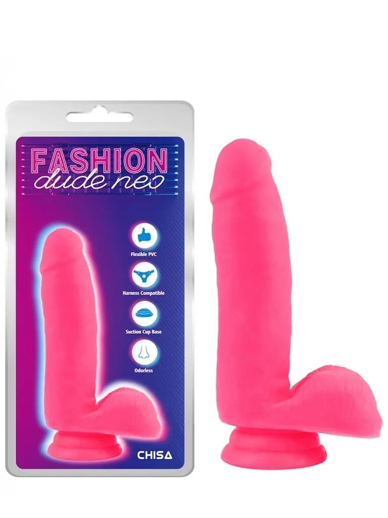 Dildo Dual Density Cock, 17cm, Roze