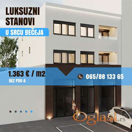 LUKSUZNI STAN U SRCU BEČEJA - CENTAR
