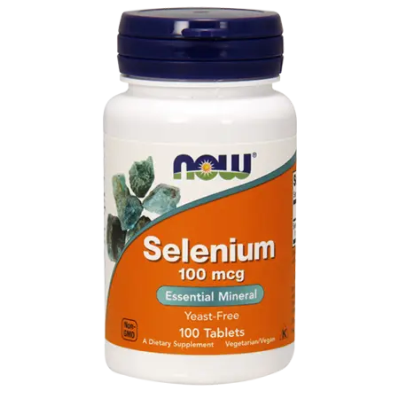 NOW Selen 100 mcg, 100 tableta