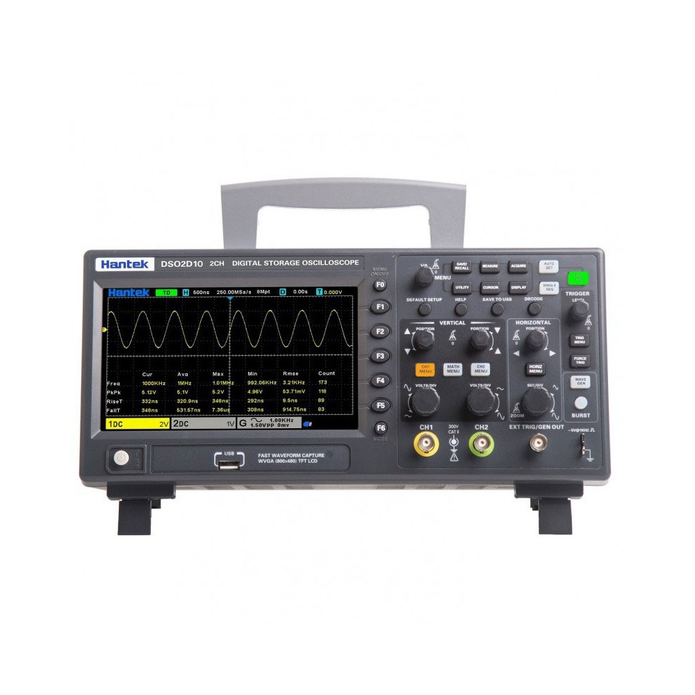 Hantek 2D10 2x100Mhz+Signal generator