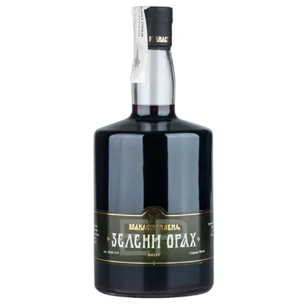 Manastir Kovilj Liker od zelenog oraha, Aroma vanile i cimeta, 0.7l