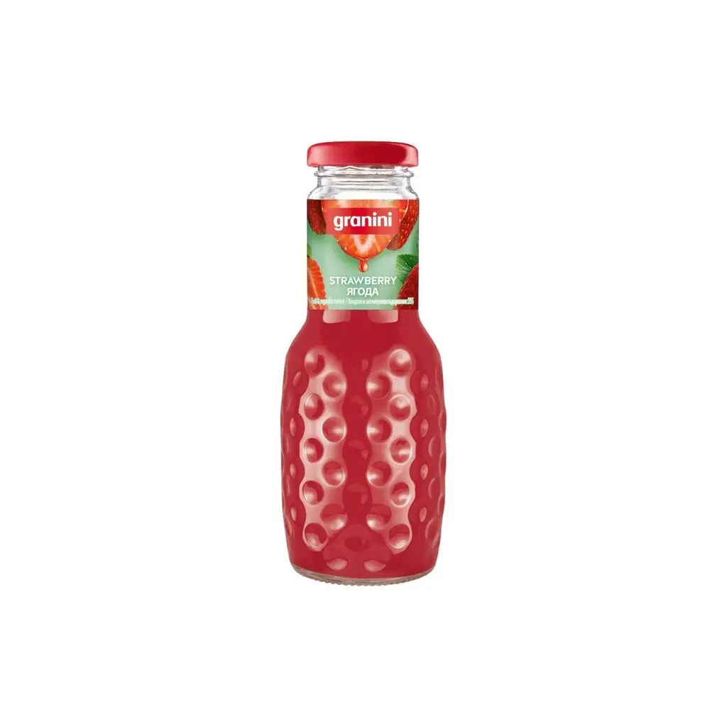 Granini Negazirani sok Jagoda, 0.25 l