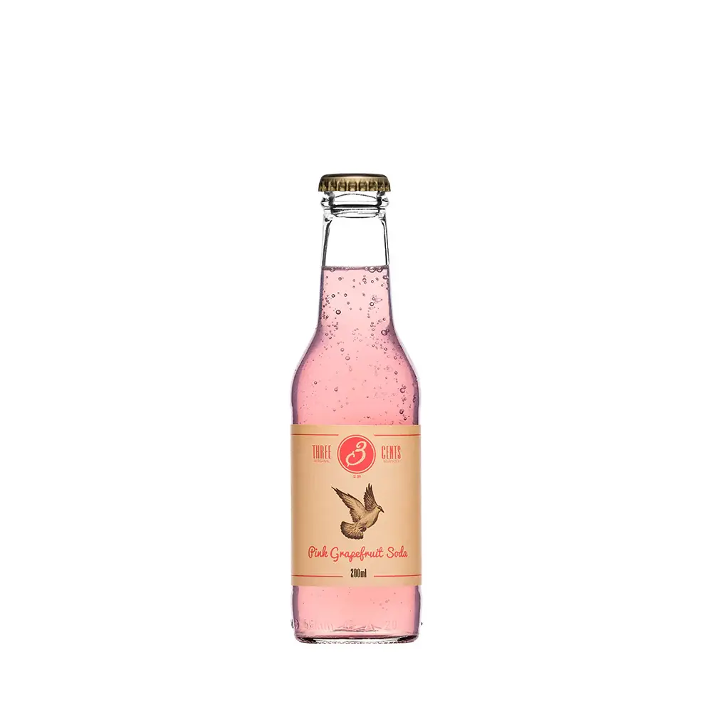Three Cents Soda Grejpfrut, 0.2l