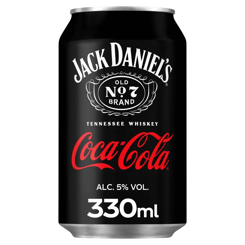 COCA COLA Koktel Jack Daniels - Coca cola 0.33L