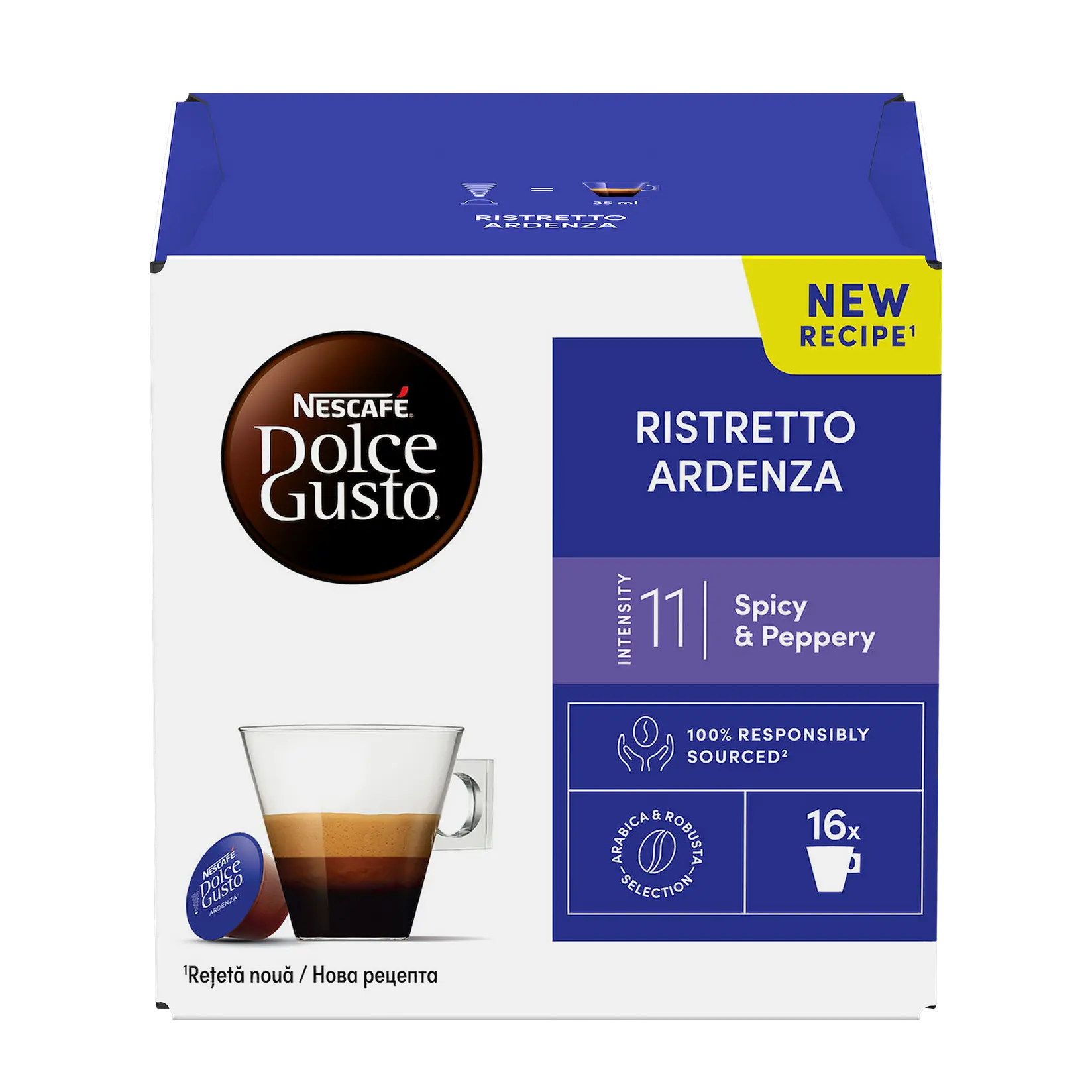 Nescafe Dolce Gusto Kapsule za kafu Ristretto Ardenza, 16 kapsula, 104g