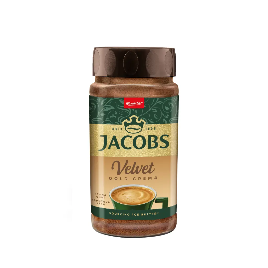 Jacobs Instant kafa Velvet Gold Crema, 180 g