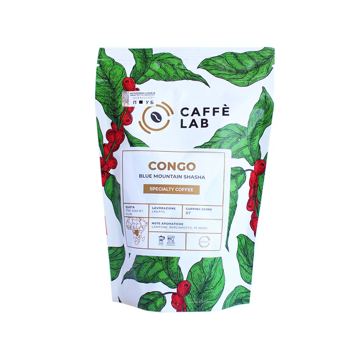Caffe Lab Congo u zrnu 250g