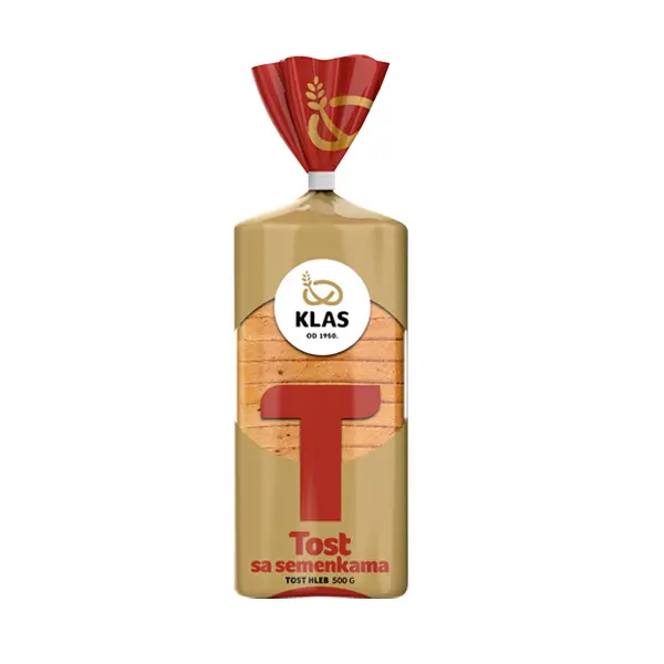 KLAS Hleb tost sa semenkama, 500g
