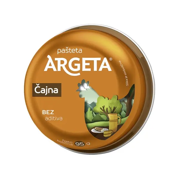 ARGETA Pašteta čajna kokošija, 95g