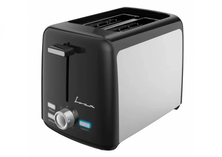 Toster Fram FTP-8007SSBK/800W/crna
