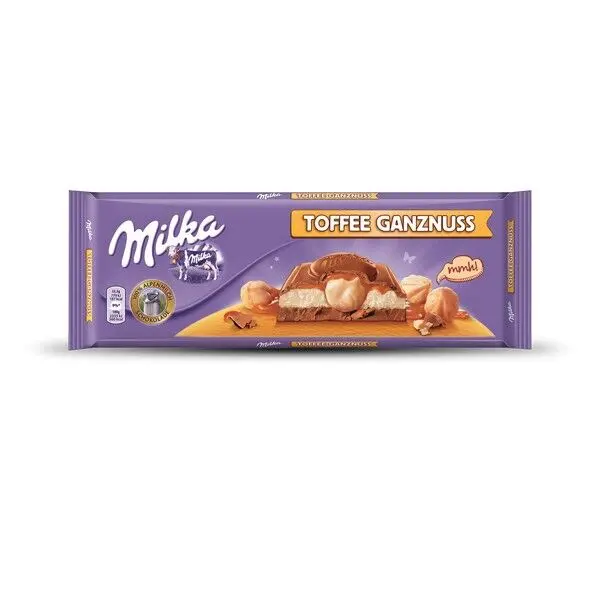 Milka Čokolada, Toffee Wholenut, 300 g