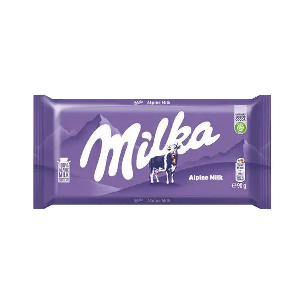 Milka Čokolada, Alpine Milk, 90 g