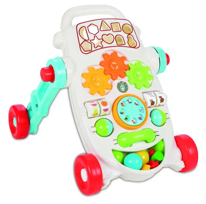 Pilsan Hodalica za bebe Happy baby, Belo-plava