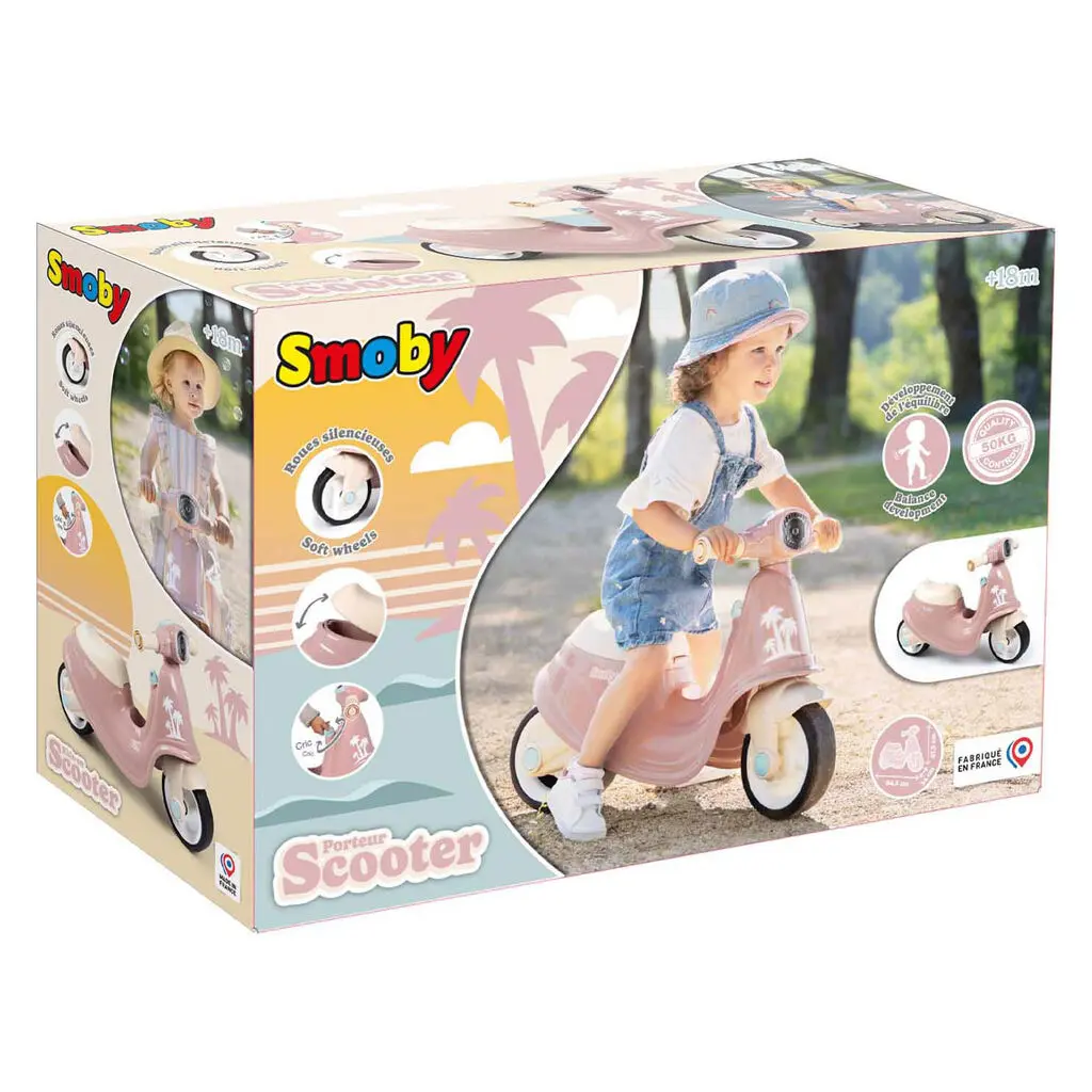 Smoby Igračka Skuter za bebe, Roze