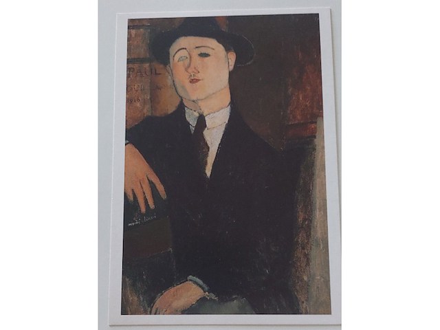 Amadeo Modigliani: Portrait of Paul Guillaume,1916