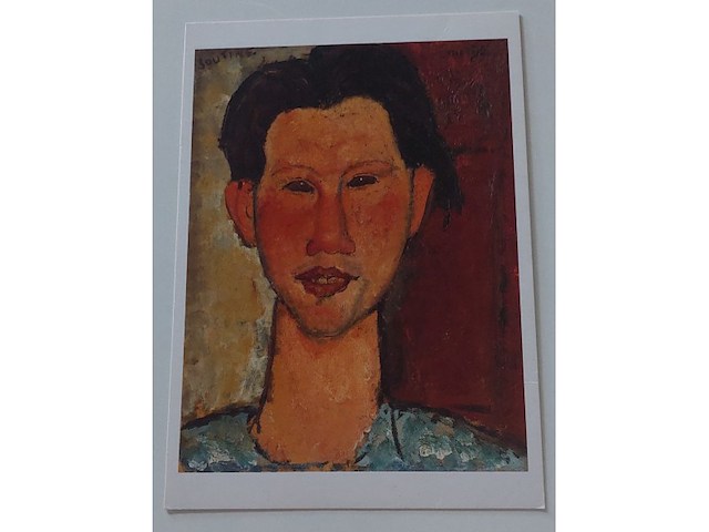 Amadeo Modigliani: Portrait of Chaim Soutine,1915
