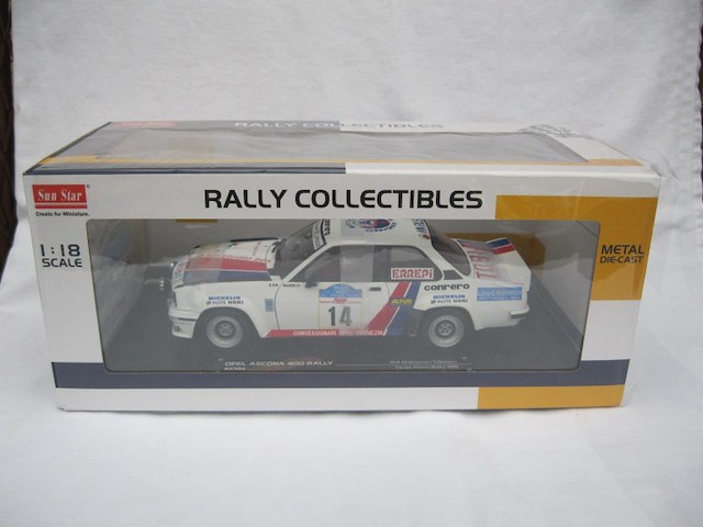 1:18 sun star opel ascona 400