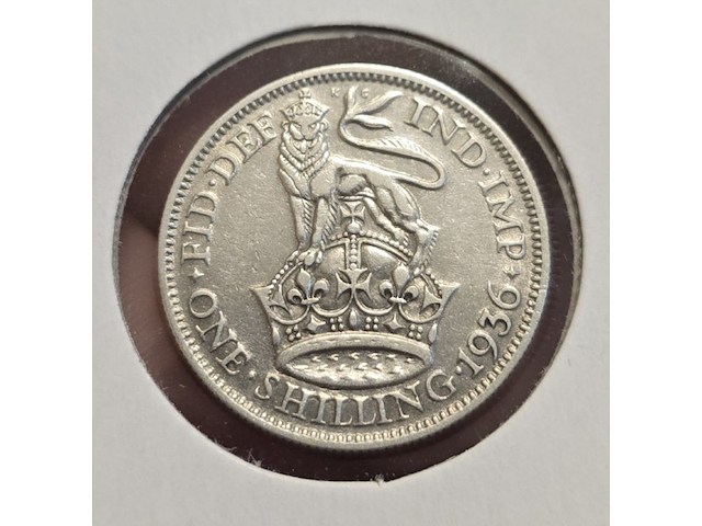 Srebrnjak Shilling, Velika Britanija 1936.