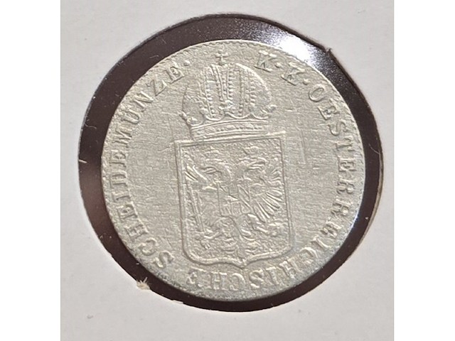Srebrnjak 6 Kreuzer, 1849. C, Austrija
