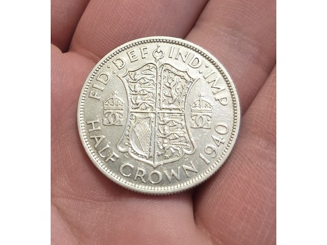 Srebrnjak Half Crown, Velika Britanija 1940.