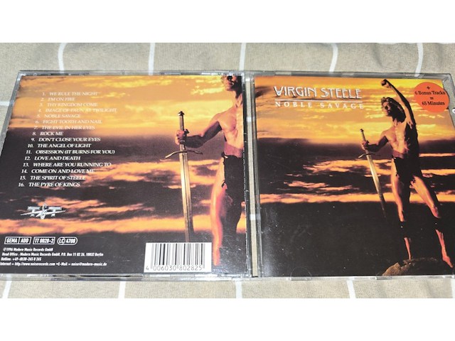 Virgin Steele ‎- Noble savage , ORIGINAL