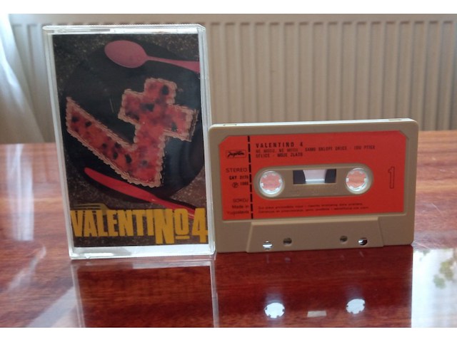 Valentino - Valentino 4 ( Jugoton, 1988 ) Kaseta