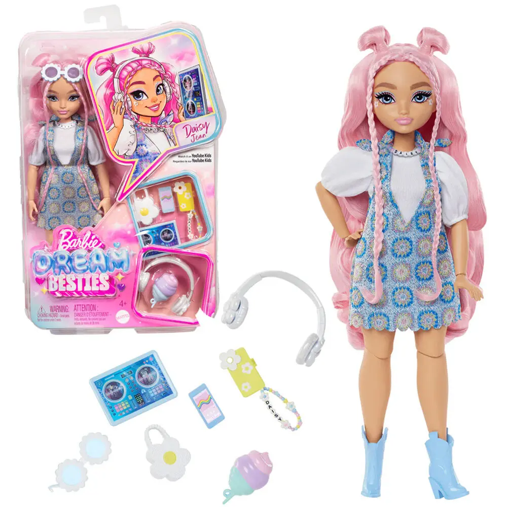 Barbie Lutka Daisy sa dodacima Dream Besties