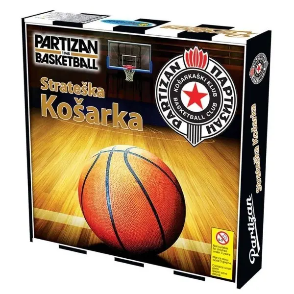 PANGRAF Društvena igra Strateška košarka Partizan