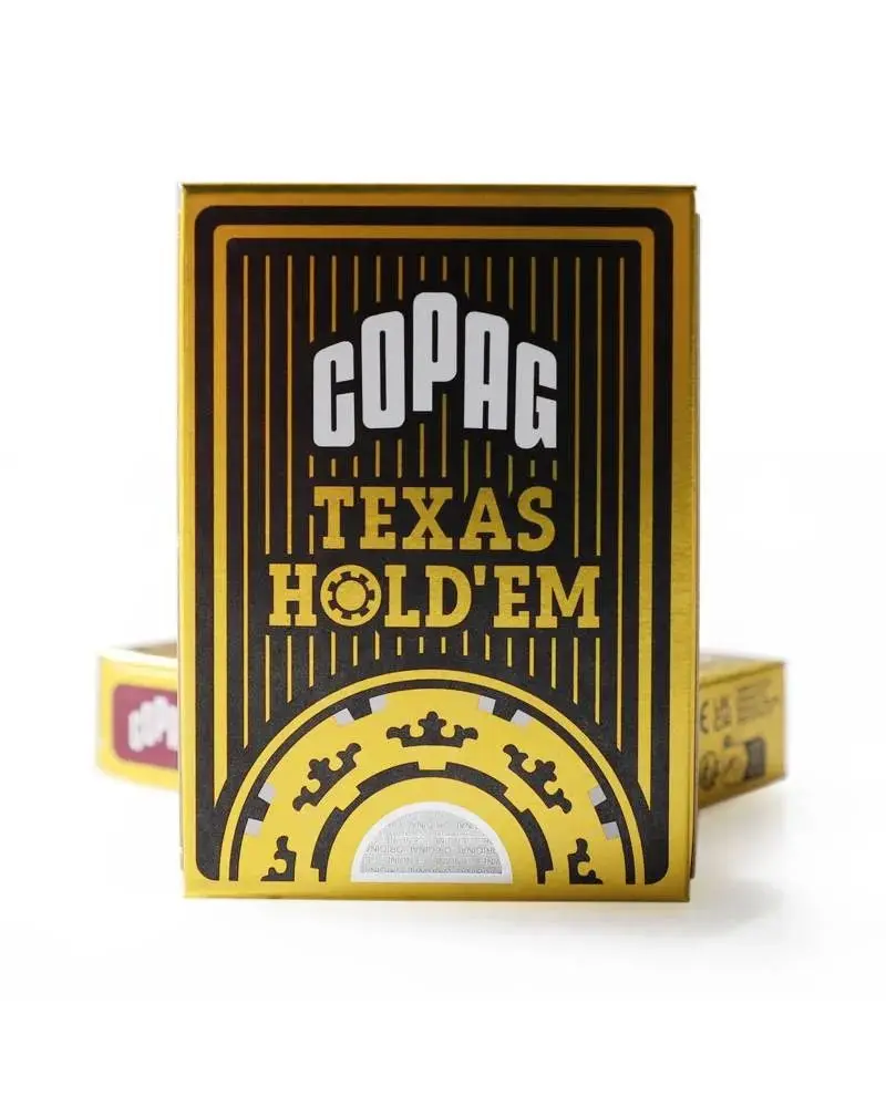 Kopag kartice za poker zlatne džambo, crne