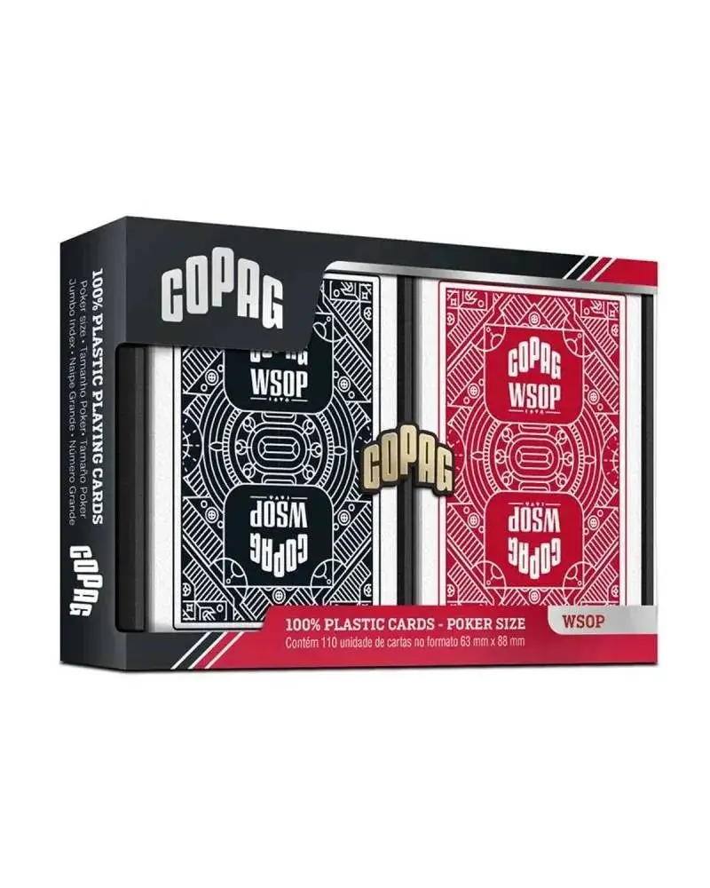 Copag Karte World Series of Poker Double Deck 2024, 2 decka