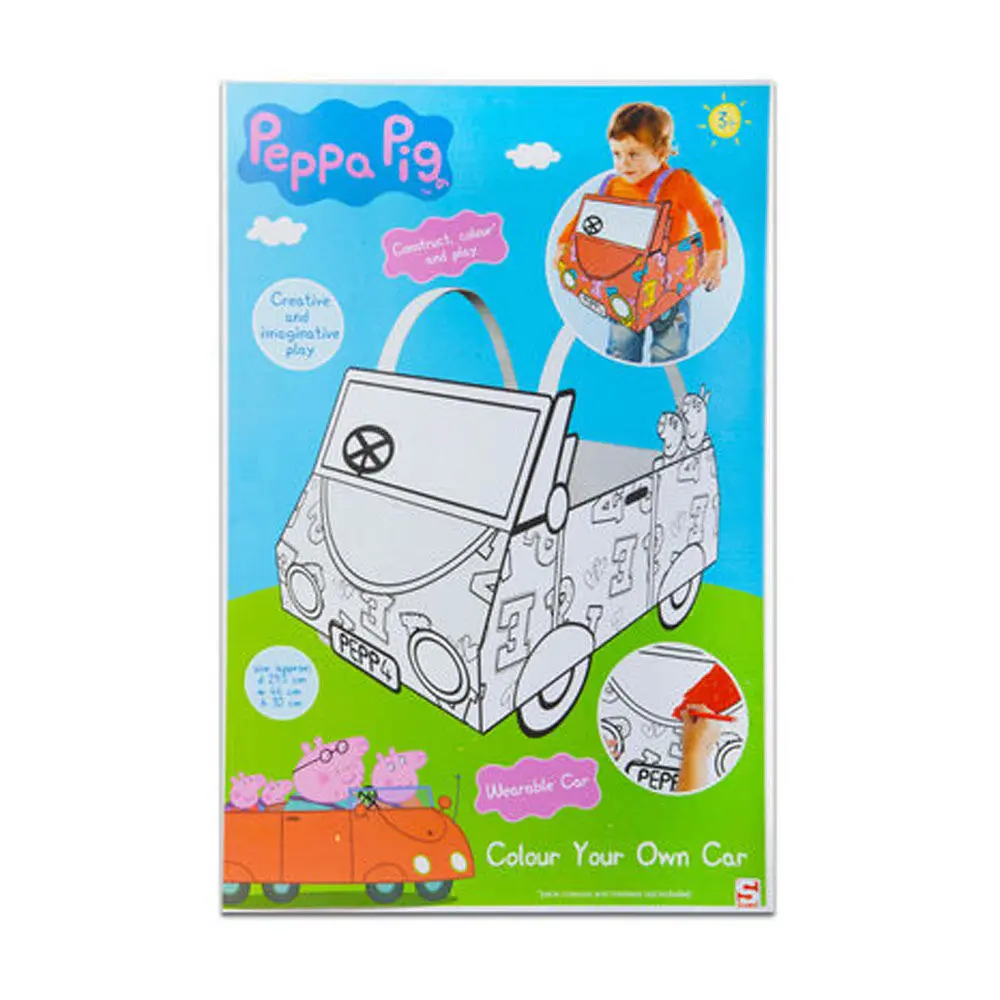 Kreativni set Oboji auto Peppa Prase
