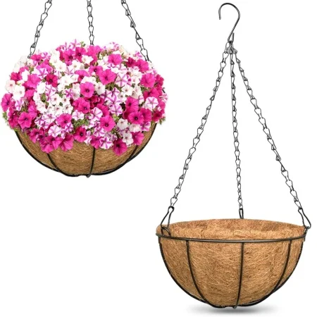 Saksija viseća - kokos 25x13cm GardenLine