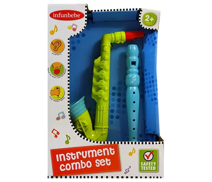 Infunbebe igracka za bebe Moj prvi saksofon, 2+ godine