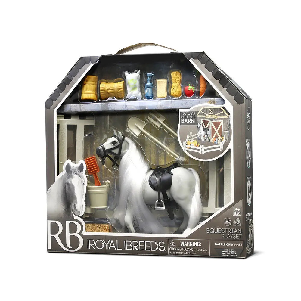 Lanard Set Konj u štali Royal breeds