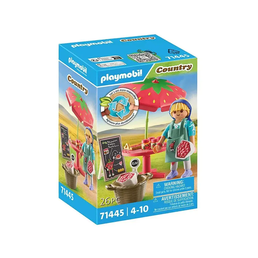 Playmobil Set za igru Štand sa džemom Country, 26 delova
